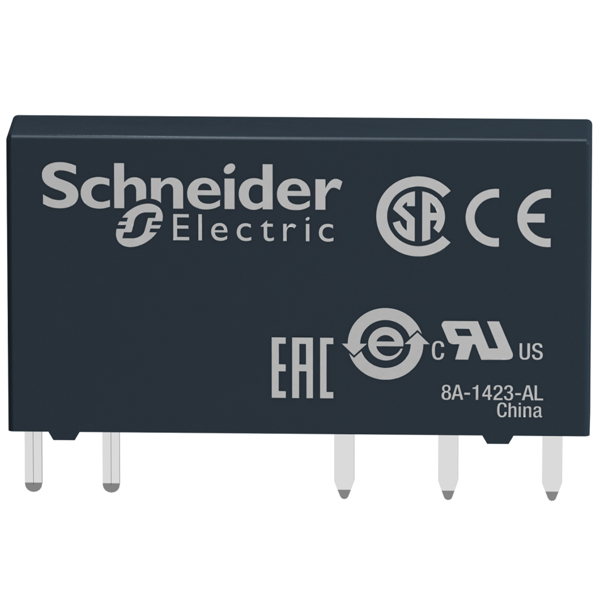 RELÉ DE INTERFACE SCHNEIDER SLIM 6A 1NAF 24VCC - RSL1AB4BD ...